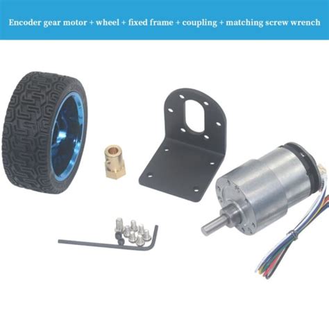 Jgb37 520 Encoder Motor Smart Car Motor Dc 6v 12v 24v Small Motor Car