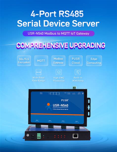 4 port rs485 modbus rtu to mqtt converters modbus rtu to modbus tcp