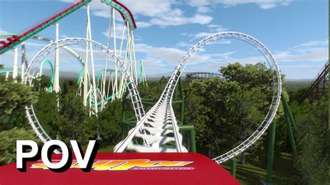 Python Pov Nolimits 2 60fps 2d Youtube