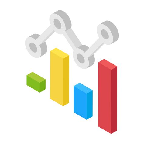 Line Graph Analysis 3757150 Vector Art At Vecteezy