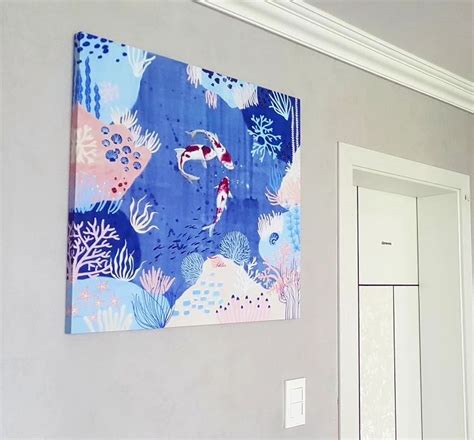 모모스케치 현관 입구 벽에 걸어봤어요 밋밋했던 벽에 그림을 걸어두니 자꾸 눈이 가고 기분도