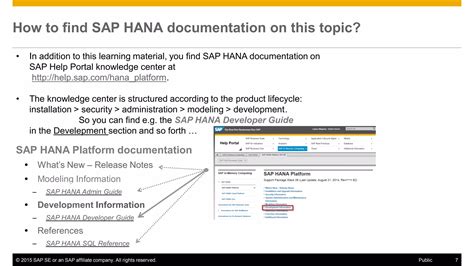 SAP HANA SPS10 Hadoop Integration PPT