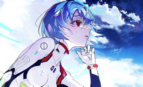 Ayanami Rei Neon Genesis Evangelion Drawn By Pazzi Zzxh Danbooru