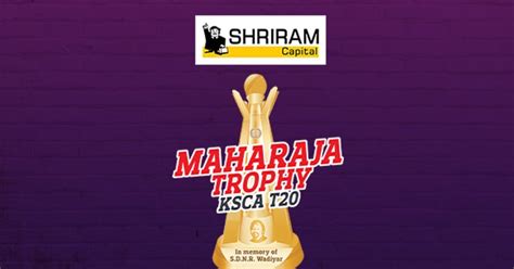 Maharaja Trophy KSCA T20 2023 Schedule Fixtures Match Time Table
