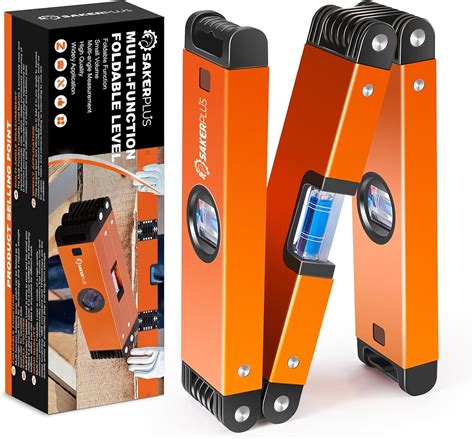 SakerPlus Multi Function Folding Level 24 Level Tool Multi Angle