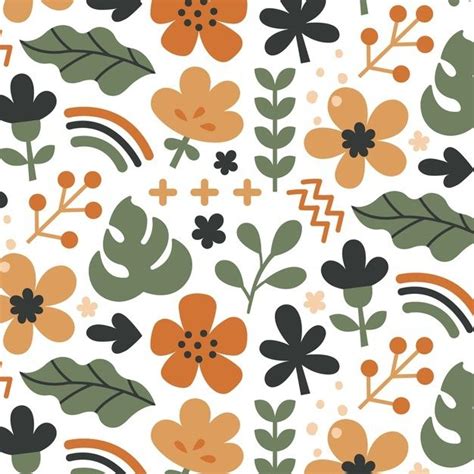 Hand Drawn Floral Pattern