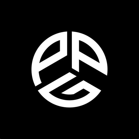 Ppg Letter Logo Design On Black Background Ppg Creative Initials Letter Logo Concept Ppg