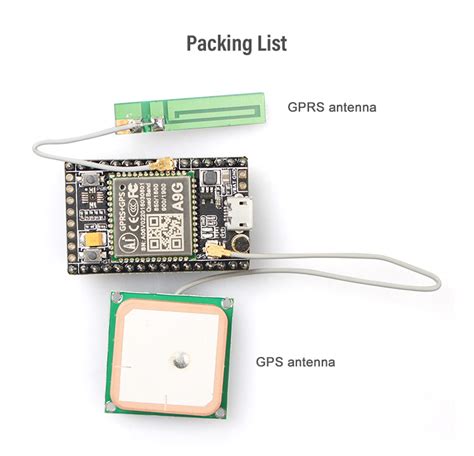 A9g Gps Gsm Gprs Development Board Module Makers Electronics