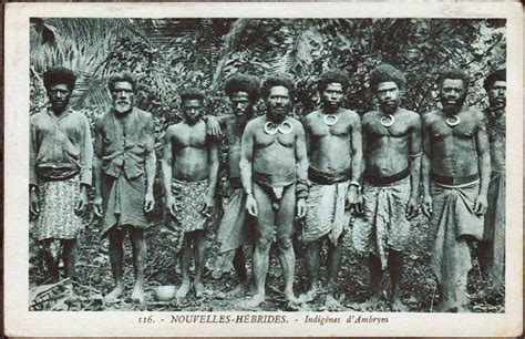 The New Hebrides Postal History And Stamps Old Picture Postcards