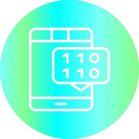 binary messages creative icon design 39752964 vector art at vecteezy