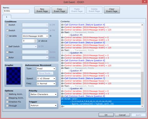 Script To Compaire Multiple Variables Rpg Maker Forums