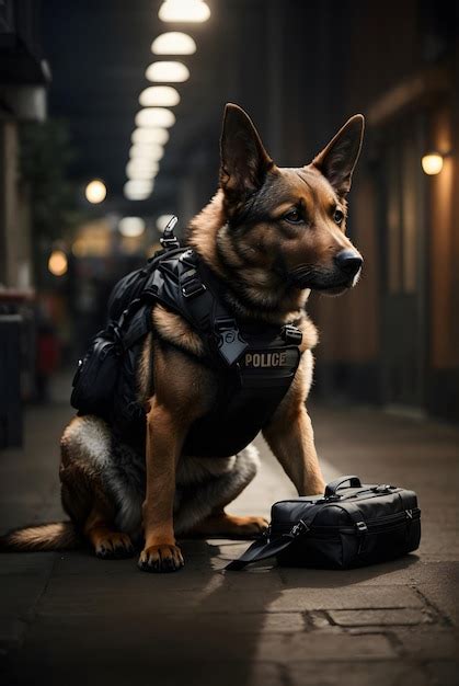 Premium Ai Image Photo Of Police Dog K9