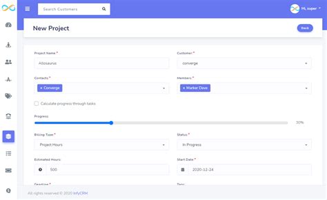 Powerful Laravel Crm For Sales Tasks Clients And Invoice Management By