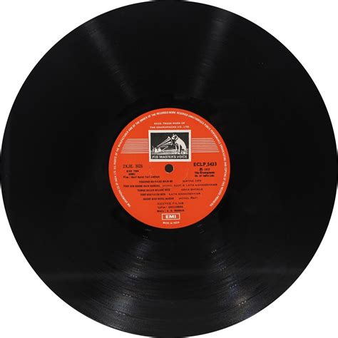 Bandini And Meri Surat Eclp 5433 90 95 Bollywood Lp Vinyl Record