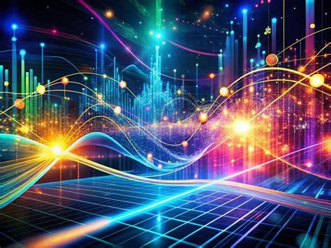 Dynamic Data Visualizations Explore Futuristic Interfaces With Long Exposure Graphs Stunning