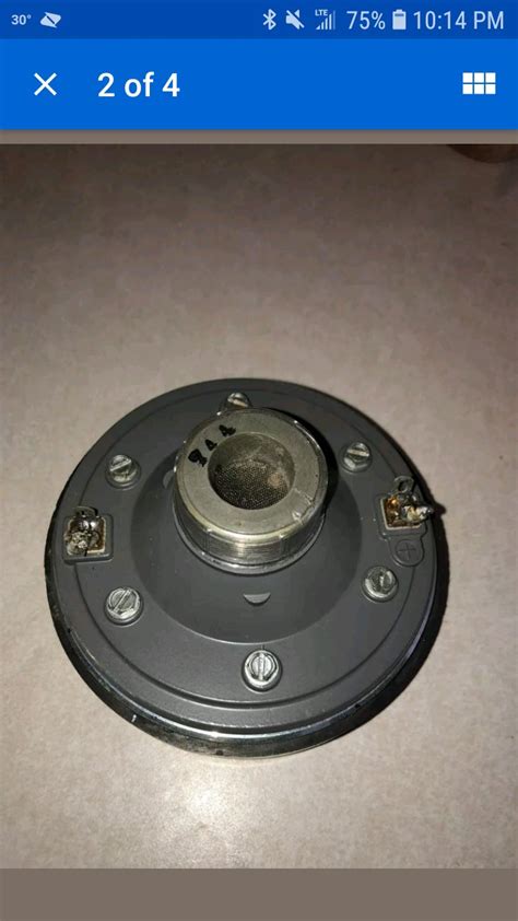 K55m driver diaphragm replacement - Technical/Restorations - The Klipsch Audio Community