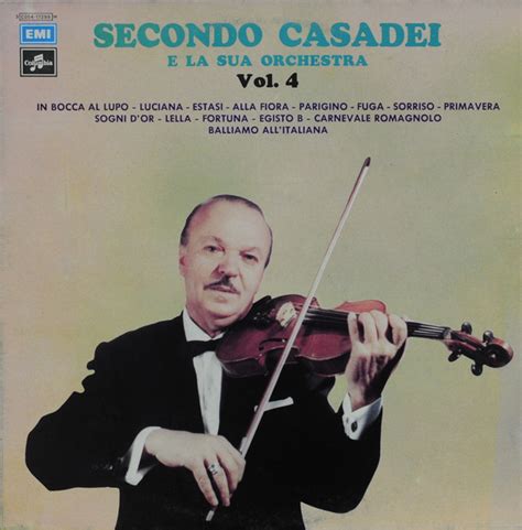 Secondo Casadei E La Sua Orchestra Vol 4 Discogs