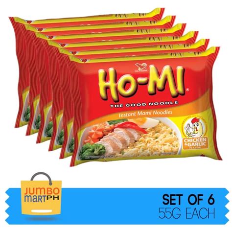Ho Mi Instant Mami Chicken And Garlic Flavor 55g Set Of 6 Lazada Ph