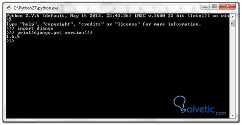 Django Primeros Pasos Parte 1 Solvetic