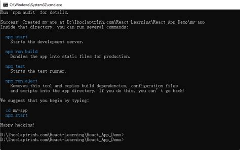 Hoc Lap Trinhcài đặt React App Hướng Dẫn Cài đặt React App Install Web React App