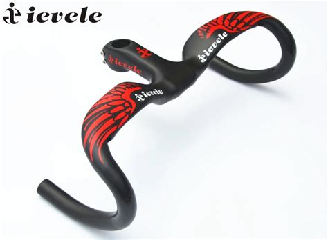 Ievele Full Carbon Fiber Road Bicycle Integrated Handlebar With 286mm