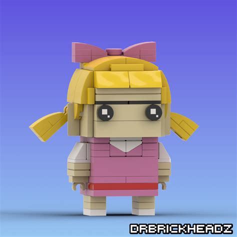 Lego Moc Helga Pataki Hey Arnold Brickheadz By Drbrickheadz