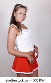 Sexy Woman Cheerleader 스톡 사진 5331046 Shutterstock