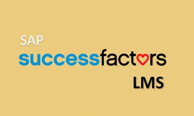 Best SAP SuccessFactors LMS Training SuccessFactors LMS Course