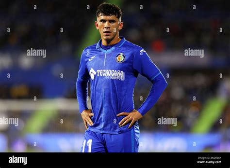 Carles Alena Of Getafe Cf During The La Liga Match Between Getafe Cf