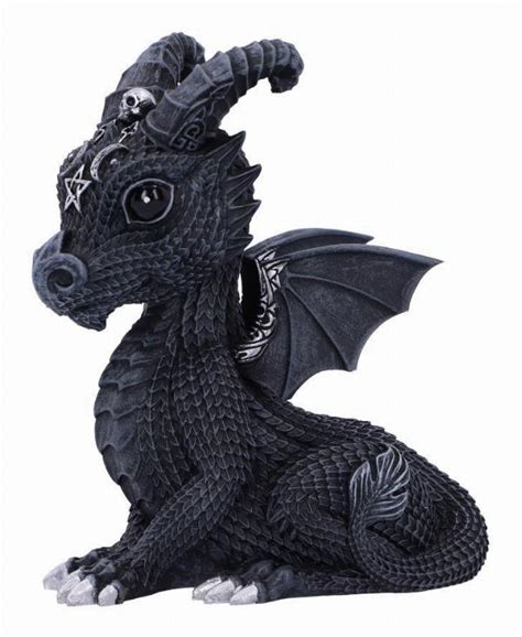 Lucifly Occult Dragon Figurine Gothic Gifts