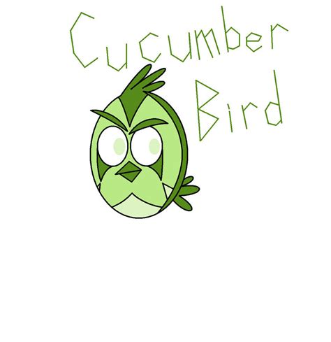 Angry Birds Cucumber Bird By Worldofcaitlyn On Deviantart