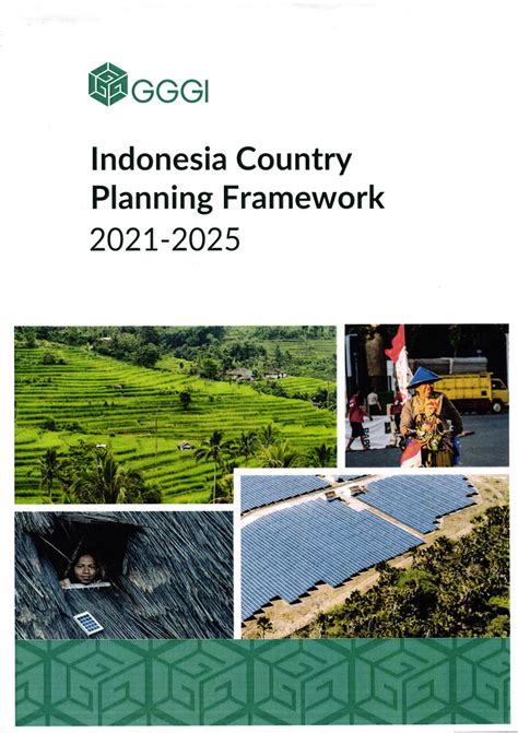 Indonesia Country Planning Framework 2021 2025 — Global Green Growth Institute
