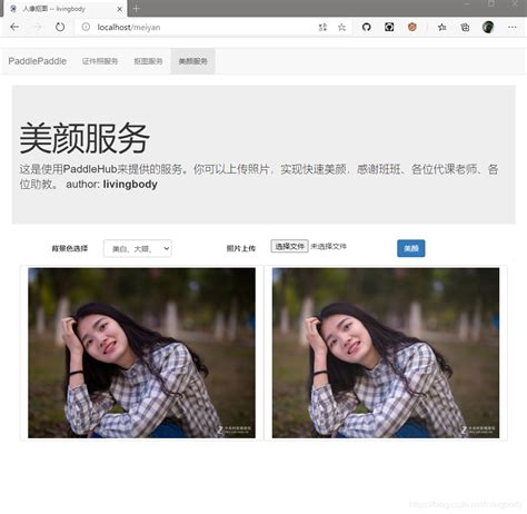 基于paddlehub一键部署的图像系列web应用服务paddle Flask 部署web Csdn博客