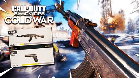 THE BUFFED NO RECOIL AK 47 CLASS SETUP In COLD WAR BLACK OPS COLD
