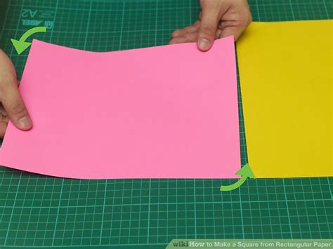 How To Make A Square From Rectangular Paper 8 Steps