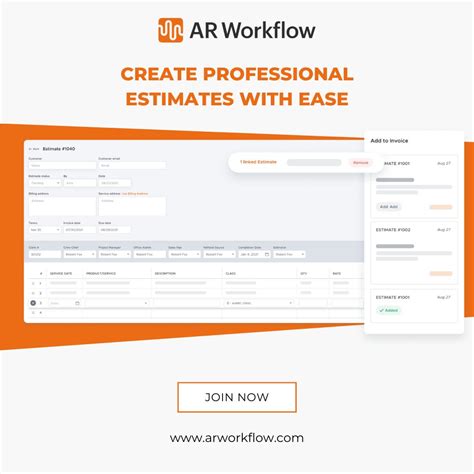Streamline Your Estimates With Ar Workflow Ar Workflow Posted On The