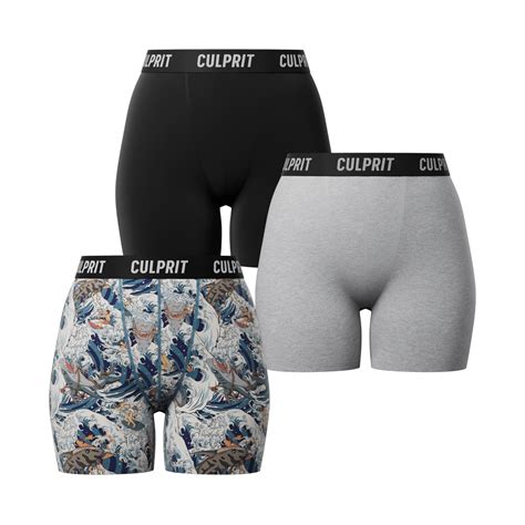 Ladyboxers™ N°6 Bundle 3 Pack Culprit Underwear