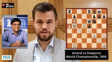 Vishy Anand Best Games And Moves Explained Celebrating His 50th