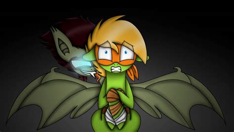 [request] Mlp Tmnt Vampire Raph Behind Of Mikey By Mlptmntdisneykauane On Deviantart