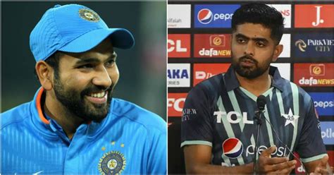 T World Cup Babar Azam Tries To Copy Rohit Sharma Wittiness But Fails To Impress Video