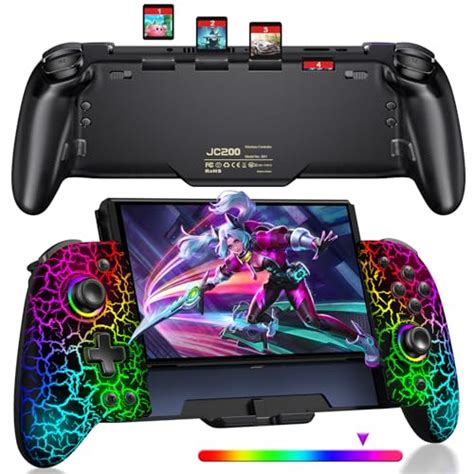 Switch Controller For Nintendo Switcholed Hall Effect Joystick Full Size Switch