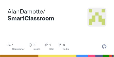 GitHub AlanDamotte SmartClassroom