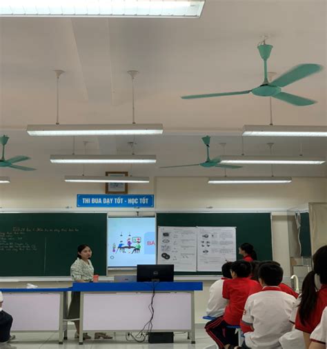 tổ khoa học tự nhiên tích cực tham gia các tiết dạy học đổi mới sáng tạo
