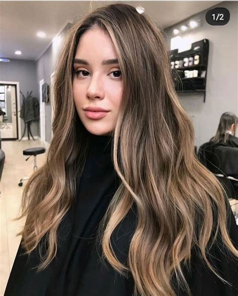 Money Piece Highlights Brown Hair Balayage Brown Blonde Hair Dark