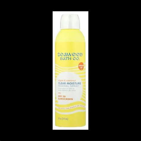 Clear Moisture Mineral Sunscreen Spray Spf 30 6 Fz At Whole Foods Market
