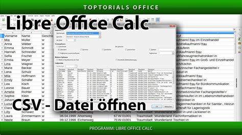 textimport von csv nach calc csv in calc umwandeln fdomf
