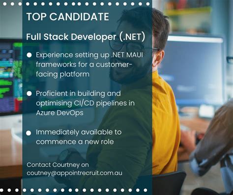 Hot Candidate Full Stack Developer Net Recently Made Redundant