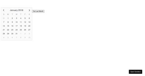 V Calendar Examples CodeSandbox