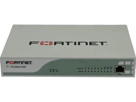 Fortinet Fortigate 60d 10 Port 10 100 1000 Manageable