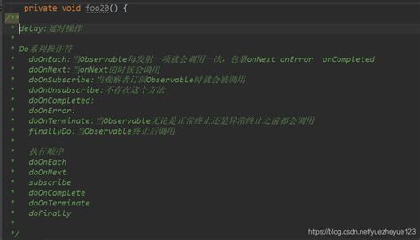 Rxjava核心操作符详解 Csdn博客